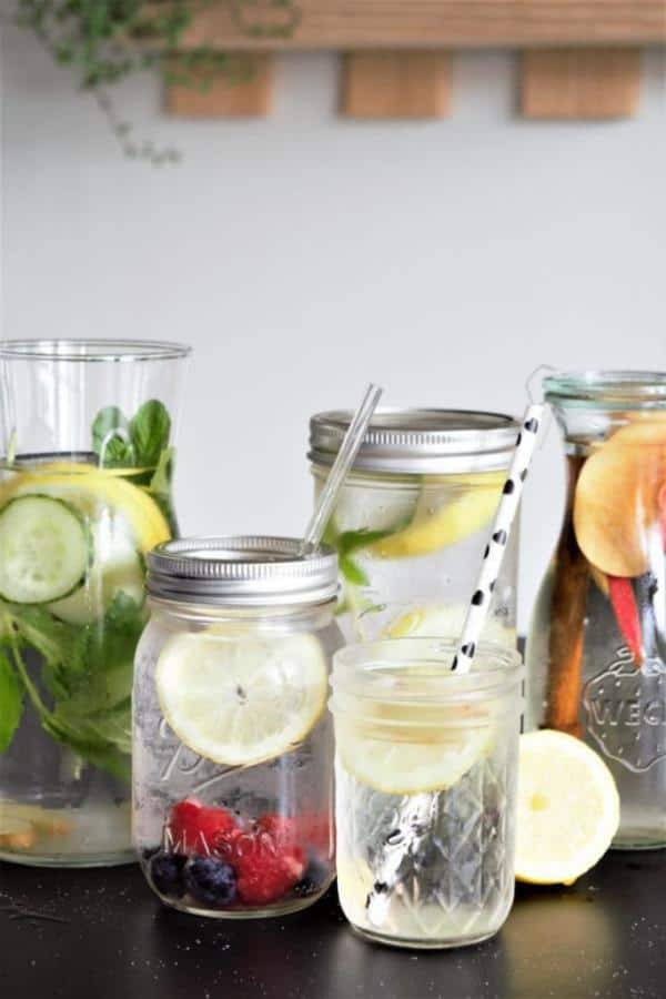 Infused Water & die Lebensmittelpyramide Stufe der Getränke - Frau Janik